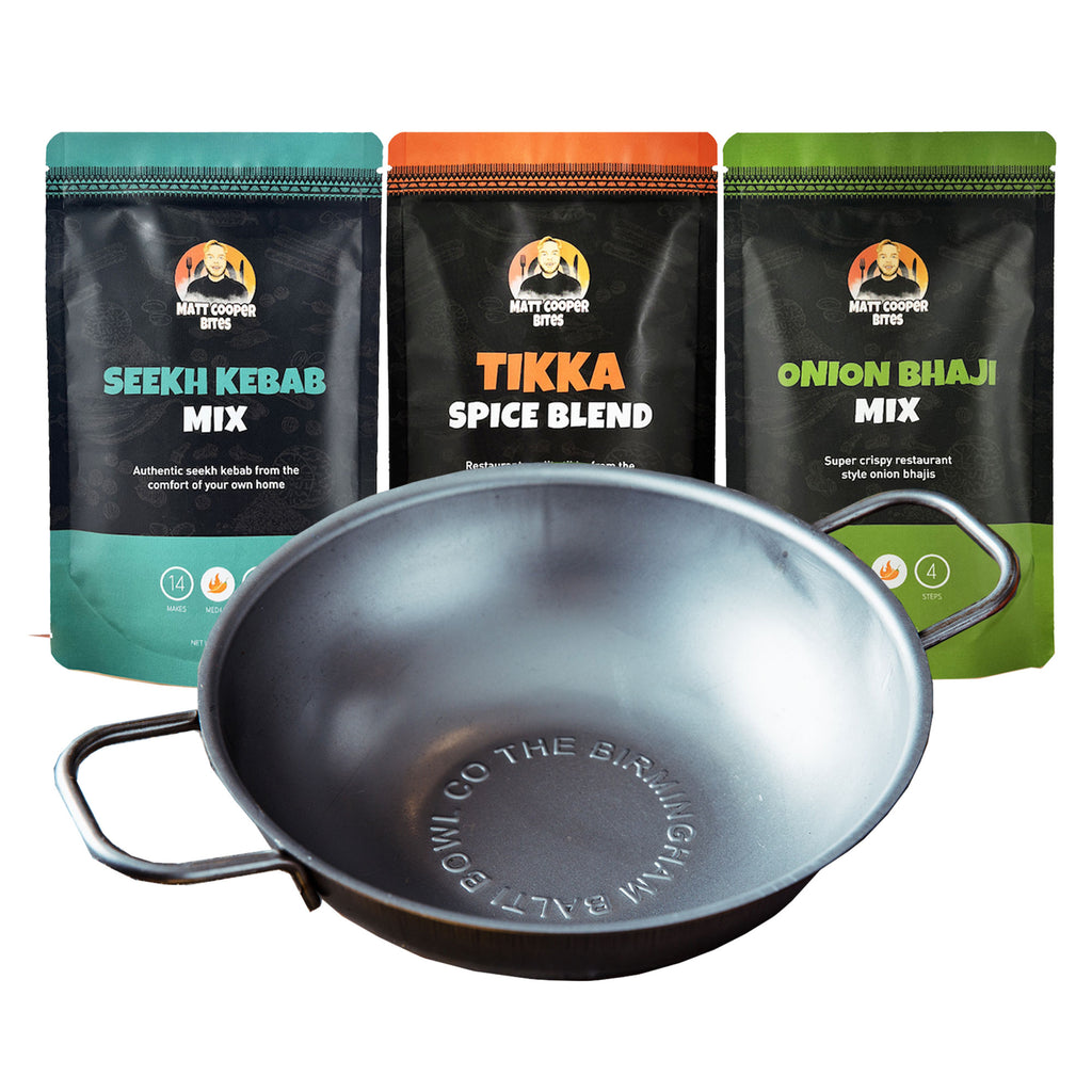 Gift Set Balti Bowl with Starters and Sides Spice Trio – The Birmingham ...